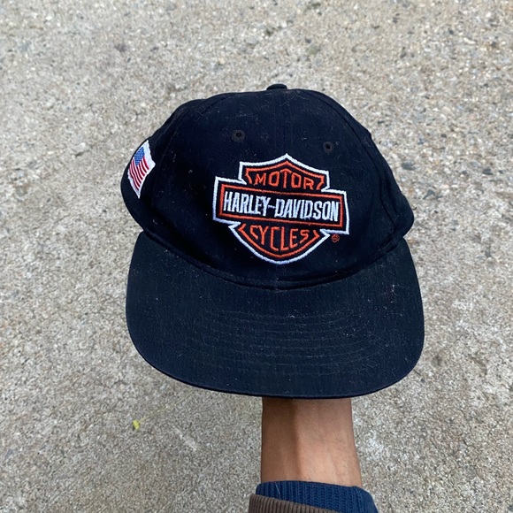 Harley-Davidson | Accessories | Vintage Harley Davidson Born To Ride Hat | Poshmark